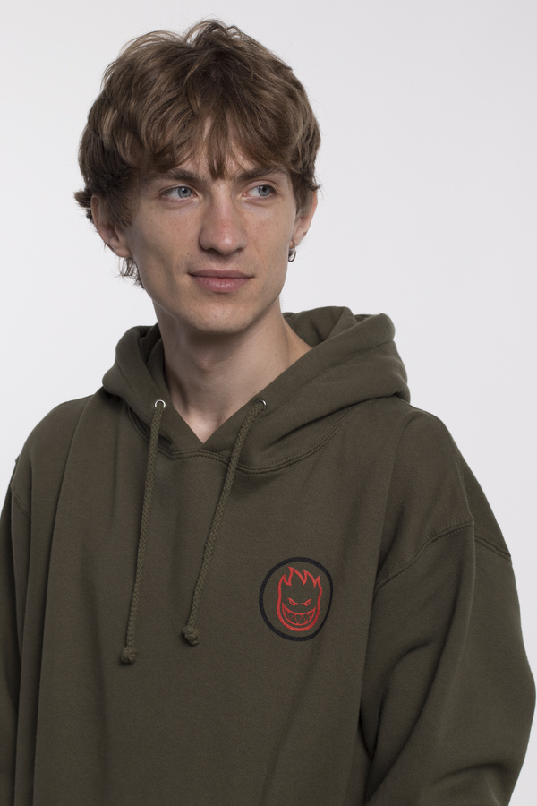 Bluza Spitfire Hood Classic Swirl Overlay Army | WYPRZEDAŻ \ %%% \ -30% ...